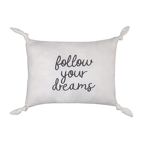 Click here for Nojo Follow Your Dreams Rectangular Throw Pillow... prices