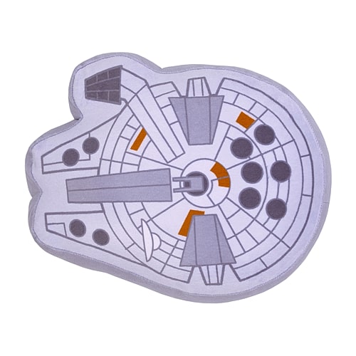 Click here for Star Wars Throw Pillow  One Size  Gray prices