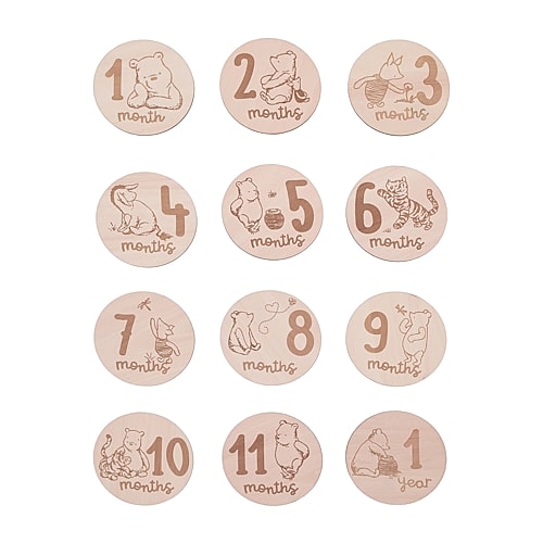 Click here for Disney Unisex Baby Milestones  One Size  White prices