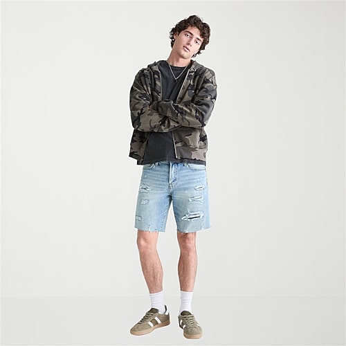 Click here for AEROPOSTALE Slim Fit Mens 9 Denim Short  38  Blue prices