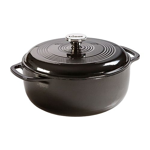 Click here for Lodge Cookware 6 Qt Enameled Cast Iron Dutch Oven... prices