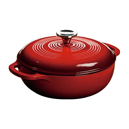 Click here for Lodge Cookware 3 Qt Enameled Cast Iron Dutch Oven... prices