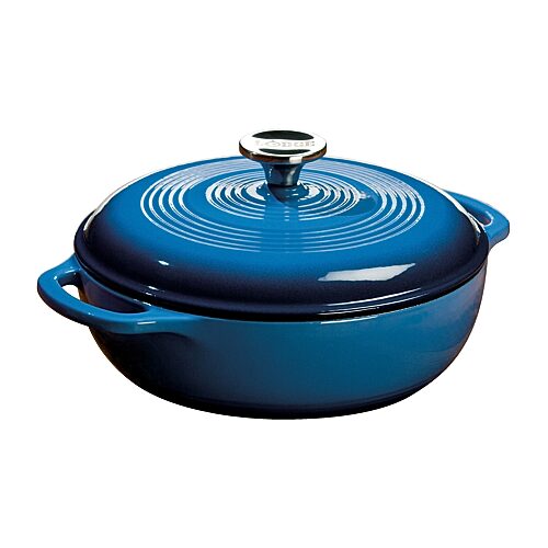 Click here for Lodge Cookware 3 Qt Enameled Cast Iron Dutch Oven... prices