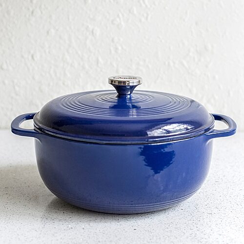 Click here for Lodge Cookware 6 Qt Enameled Cast Iron Dutch Oven... prices