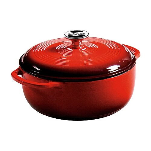 Click here for Lodge Cookware 4 1/2 Qt Enameled Cast Iron Dutch O... prices