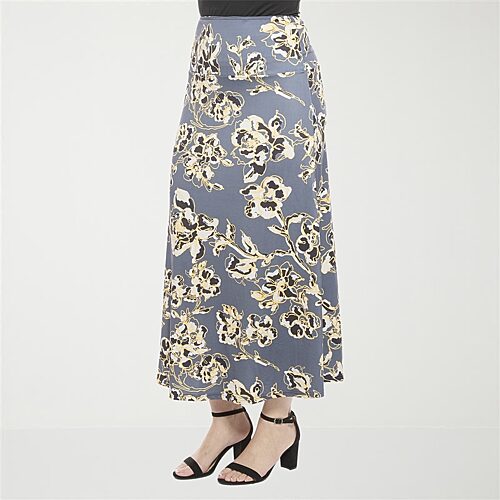 Click here for 24seven Comfort Apparel Womens Floral Elastic Wais... prices