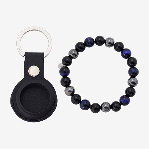 Click here for J.P. Army Beaded Bracelet & Air Tag Keychain Mens... prices