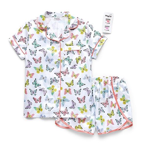 Click here for Btween Little & Big Kid Girls Satin Short Sleeve 2... prices