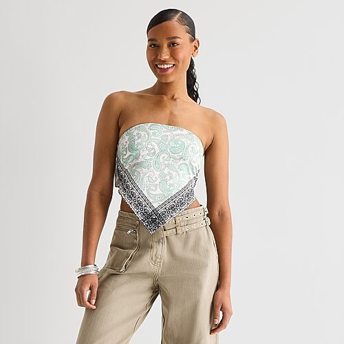 Click here for Forever 21 Womens Juniors Tube Top  X-small  Green prices