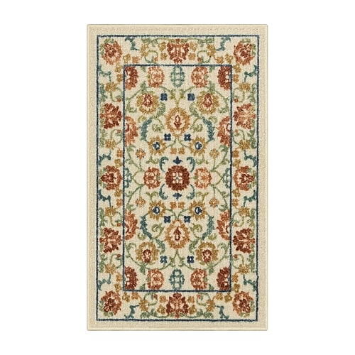 Click here for Maples Persian Tan Floral Indoor Rectangular Accen... prices
