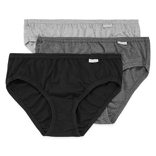 Click here for Jockey Elance Bikini - 3 Pack- 1489  7  Grey Charc... prices