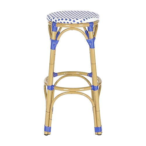 Click here for Lola Indoor/Outdoor Wicker Stools - Blue prices