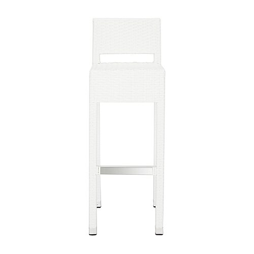 Click here for Landry Patio Collection Bar Stool  One Size  White prices