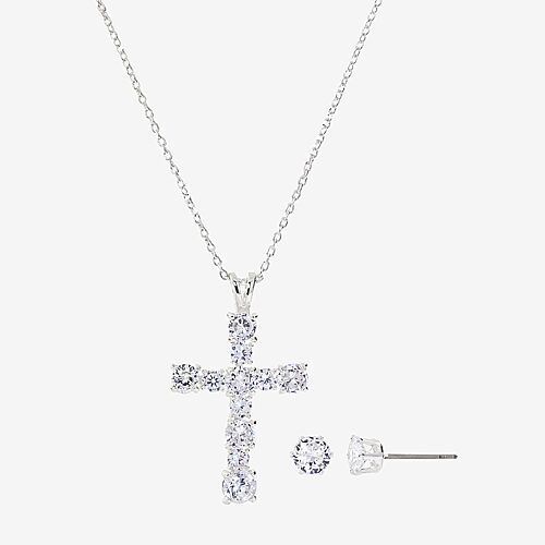 Click here for Sparkle Allure Womens Cubic Zirconia Pure Silver O... prices