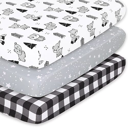 Click here for The Peanutshell 3-pc. Playard Sheet  One Size  Gra... prices