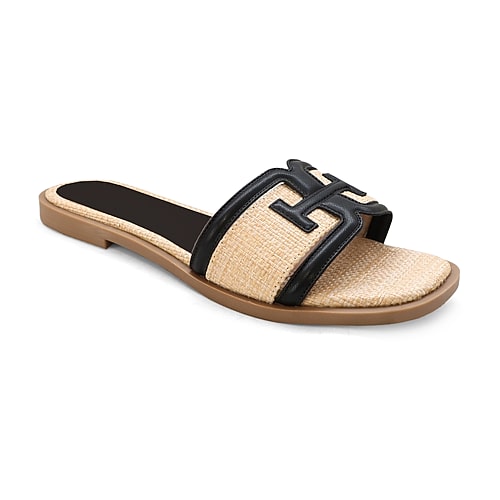 Click here for Yoki Womens Isabel-52 Flat Sandals  7 Medium  Blac... prices