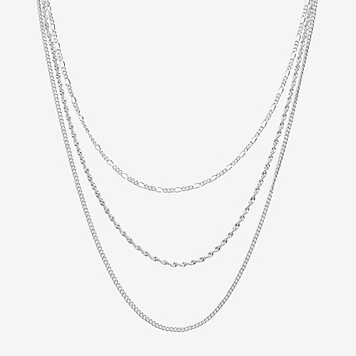 Click here for 16/18/20 Inch Womens Pure Silver Over Brass Hypoal... prices