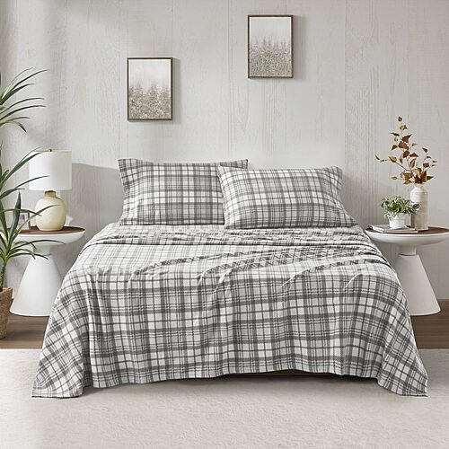 Click here for Madison Park Micro-Fleece 4-Pc. Sheet Set  King -... prices