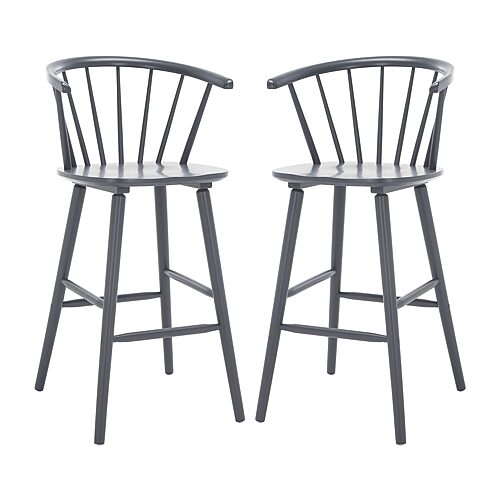 Click here for Safavieh Blanchard 2-pc. Bar Stool  One Size  Gray prices