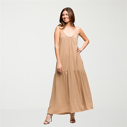 Click here for 24seven Comfort Apparel Womens Lightweight Spaghet... prices