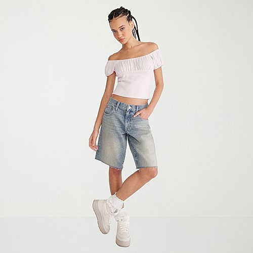 Click here for AEROPOSTALE Womens Juniors Denim Short  00  Blue prices