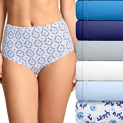 Click here for ElanceÂ Cotton Brief - 6 Pack - 6193  9  Blue prices