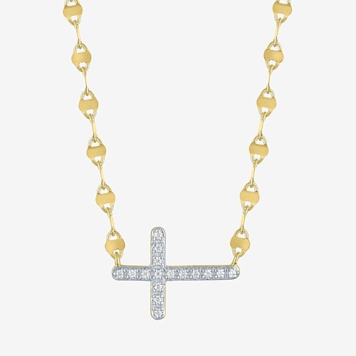 Click here for Religious Jewelry Yes  Please! Cross (G-H /Si2-I1)... prices