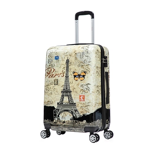 Click here for InUSA 24 Inch Hardside LIGHTWEIGHT Checked Spinner... prices