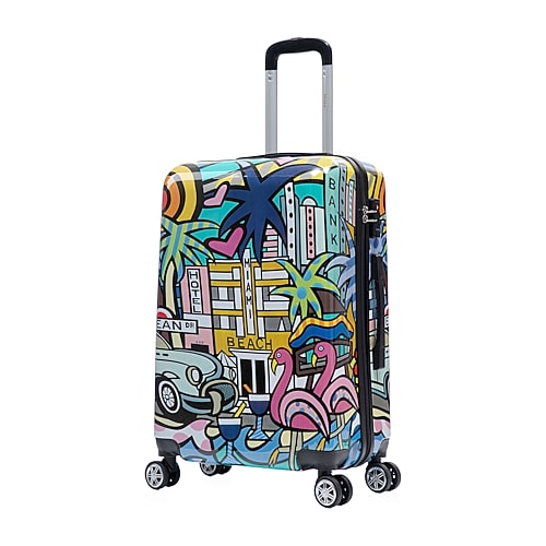 Click here for InUSA 24 Inch Hardside LIGHTWEIGHT Checked Spinner... prices