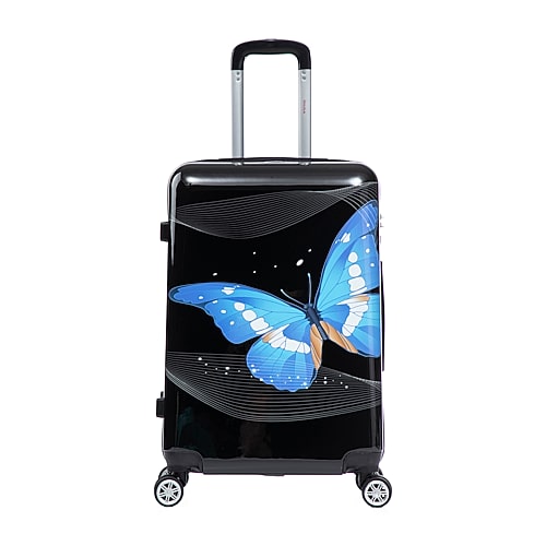 Click here for InUSA 24 Inch Hardside LIGHTWEIGHT Checked Spinner... prices