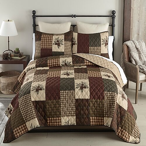 Click here for Your Lifestyle By Donna Sharp Pine Panels 2-Pc. Qu... prices