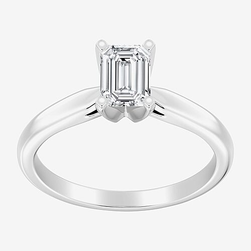 Click here for 1 CT. Lab-Grown (G / SI2) Diamond Emerald-Cut Soli... prices