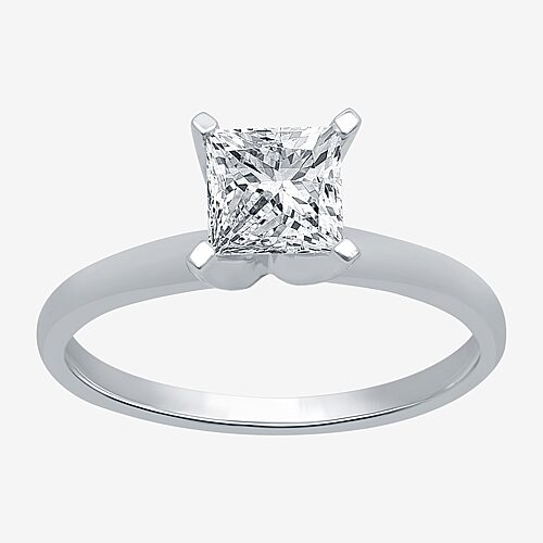 Click here for 1 CT. Lab-Grown (G-H / SI1-SI2) Diamond Princess-c... prices