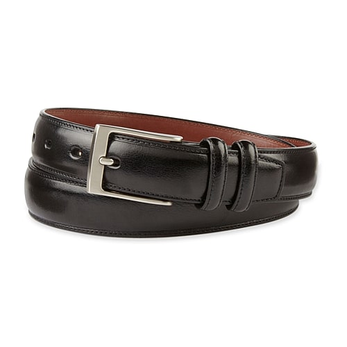 Click here for Stafford Double Keeper Mens Belt  S (30-32)  Black prices