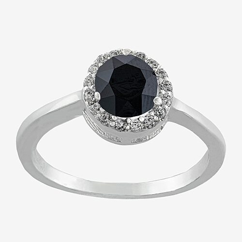 Click here for Silver Treasures Womens Blue Crystal Sterling Silv... prices