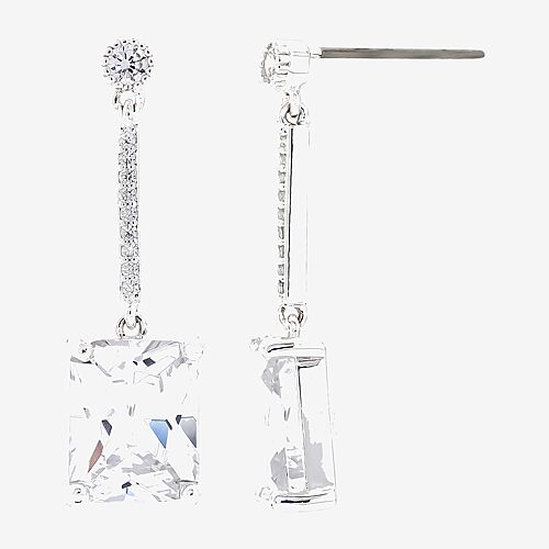 Click here for Sparkle Allure Womens Cubic Zirconia Pure Silver O... prices