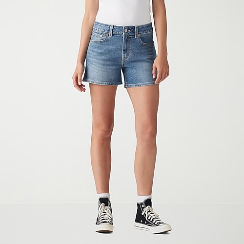 Click here for Levis Womens A-Line Shorts  29  Blue prices