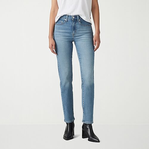 Click here for Levis Womens 724 High Rise Straight Jeans  26  Blu... prices