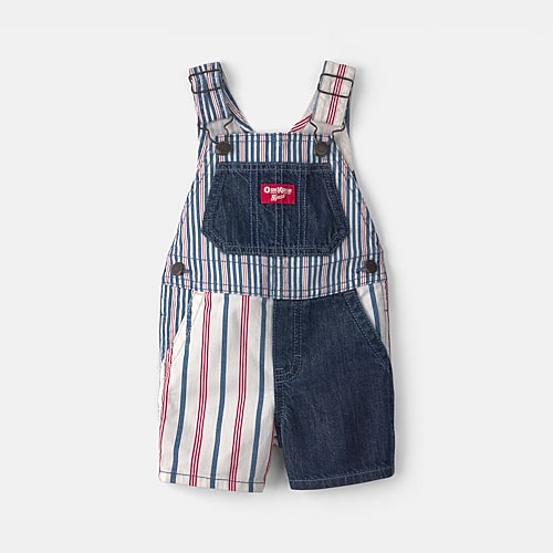 Click here for Oshkosh Baby Boys Shortalls  6 Months  Red prices