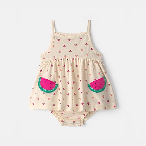 Click here for Baby Girl (3-24M) Carters(R) Watermelon Sunsuit prices