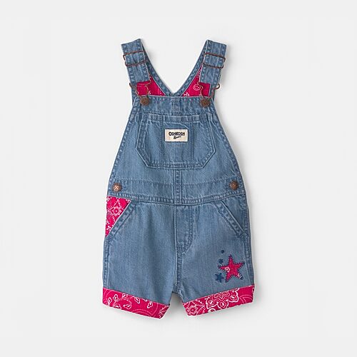 Click here for Oshkosh Baby Girls Shortalls  9 Months  Blue prices