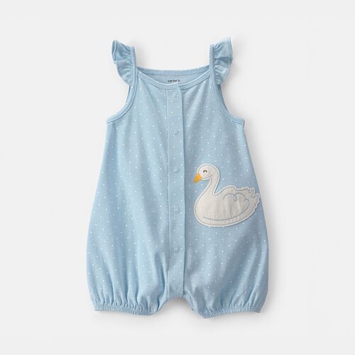 Click here for Carters Baby Girls Sleeveless Dots Romper  Newborn... prices