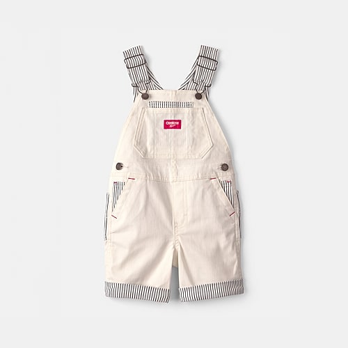 Click here for Oshkosh Toddler Boys Shortalls  3t  White prices