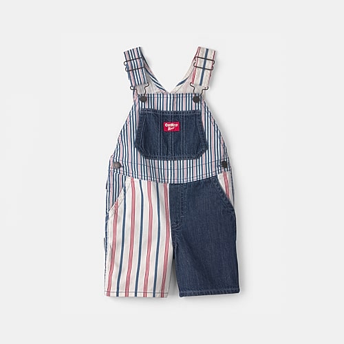 Click here for Oshkosh Toddler Boys Shortalls  4t  Blue prices