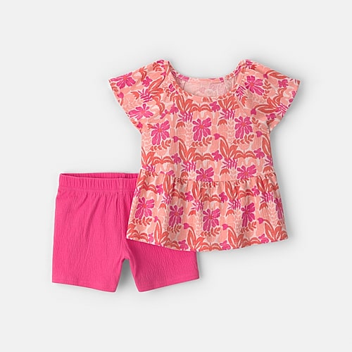 Click here for Carters Little & Big Kid Girls 2-pc. Short Set  6-... prices