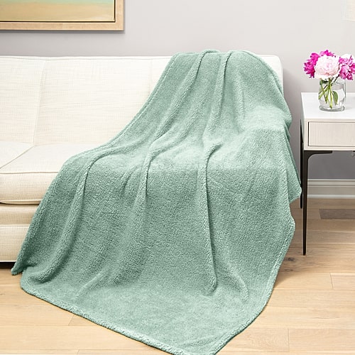 Click here for Northwest Midweight Throw  One Size  Green prices