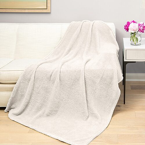 Click here for Northwest Midweight Throw  One Size  White prices