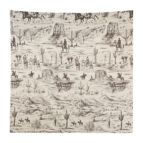 Click here for Donna Sharp Cowboy Cotton Shower Curtain  One Size... prices