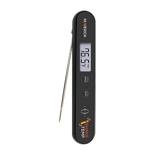 Maverick Shake Temp Instant Read Thermometer - Black