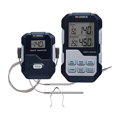 Maverick Long Range Wireless Remote Cooking Dual ProbeThermometer - Black